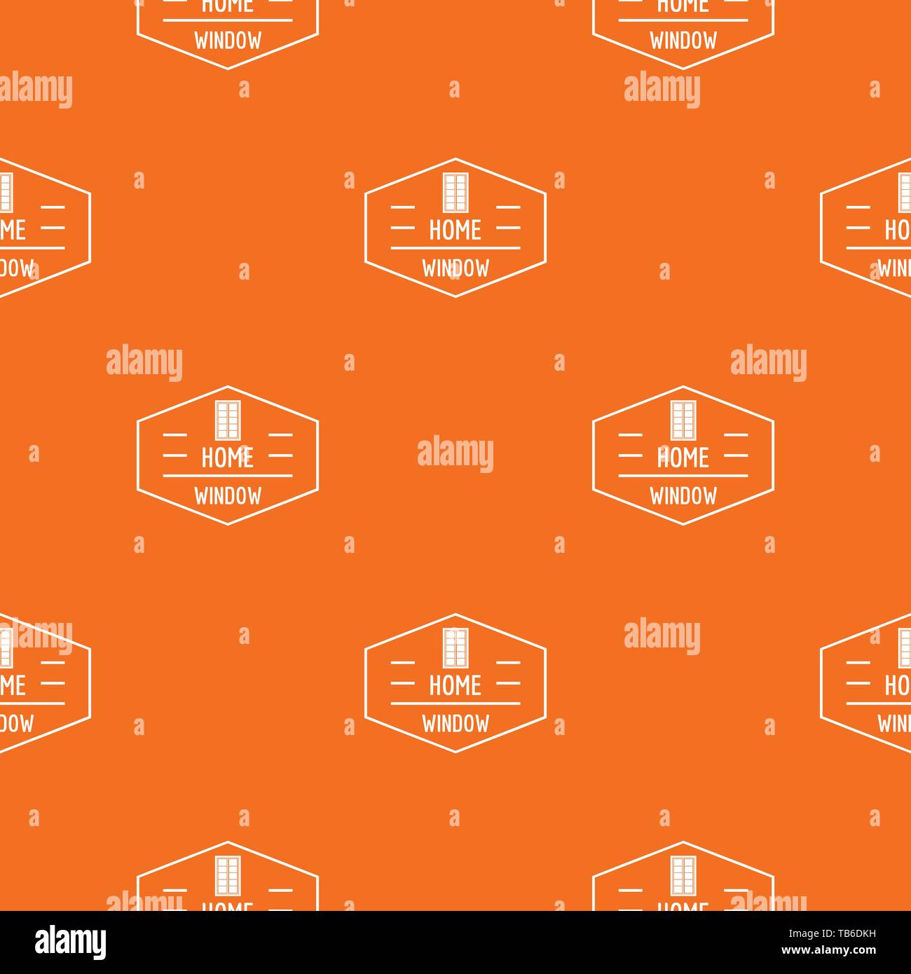 Home window pattern vector orange Stock Vector Image & Art - Alamy