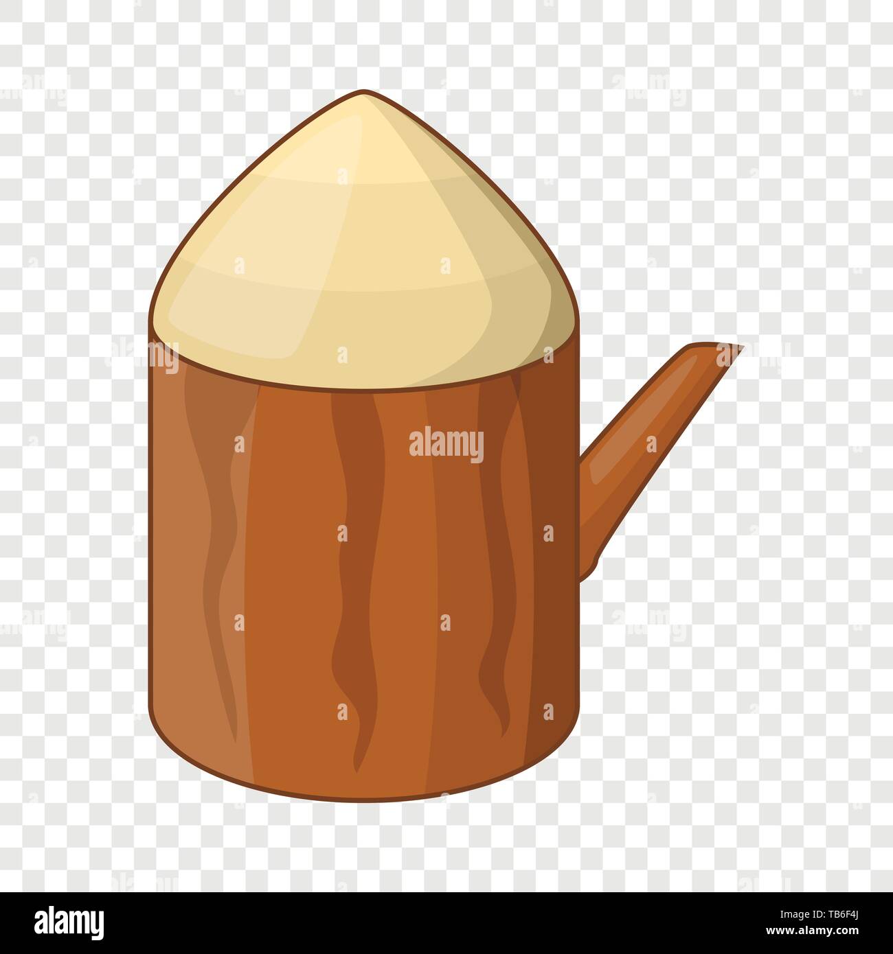 Tree stump icon, cartoon style Stock Vector Image & Art - Alamy