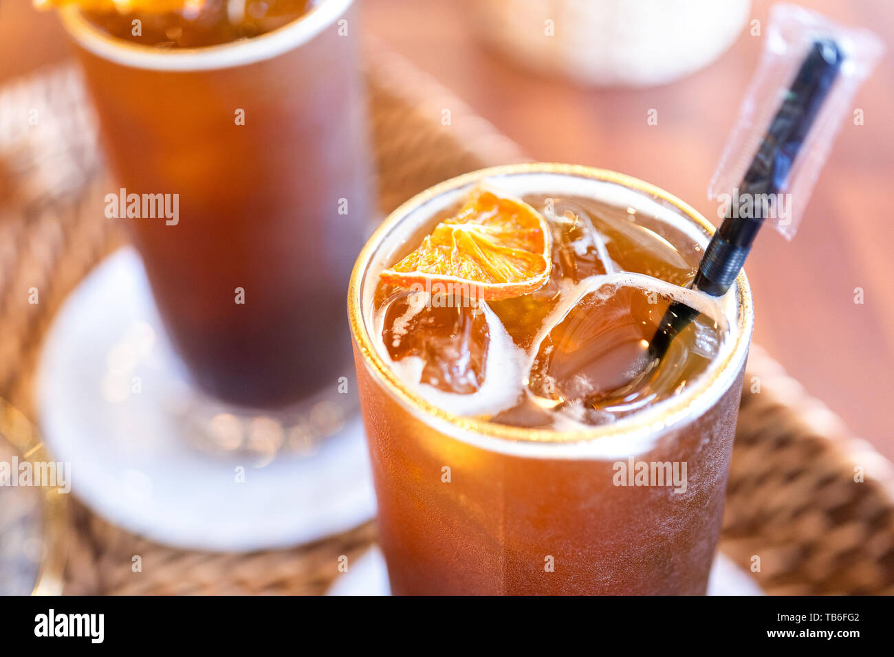 Coffee time with friends, cups of drink in coffeehouse, party concept ...