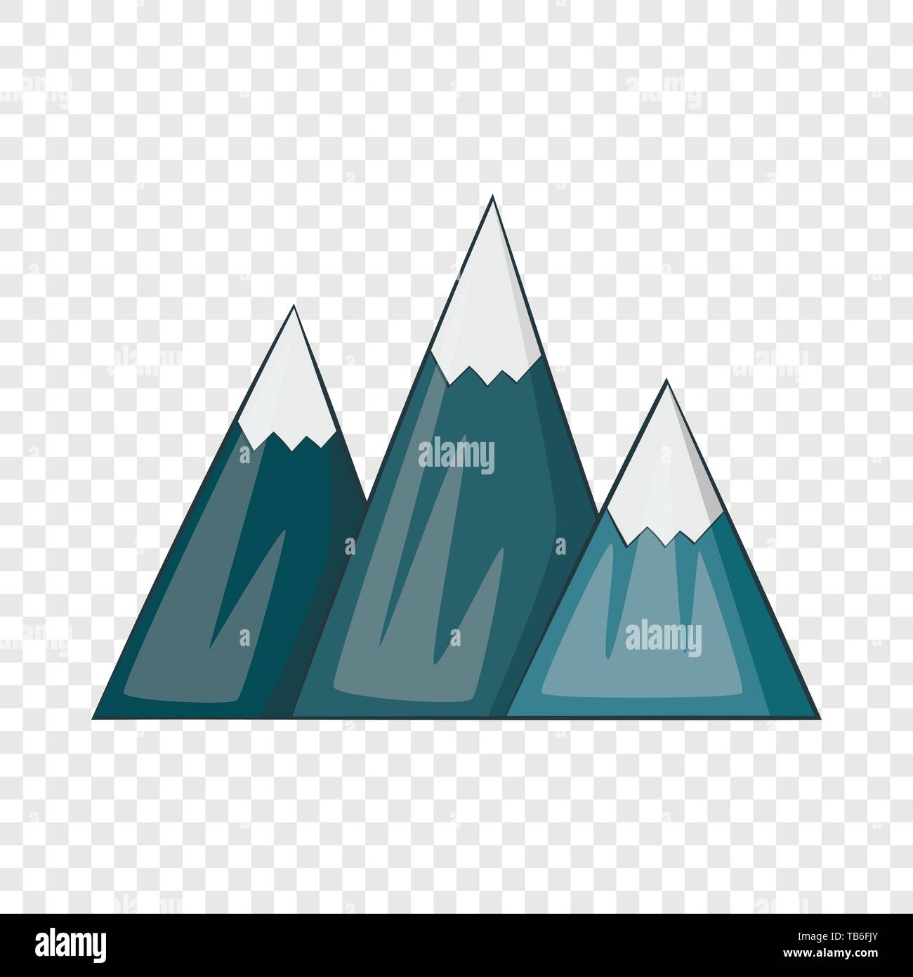 Cartoon Mountain Range High Resolution Stock Photography and Images - Alamy