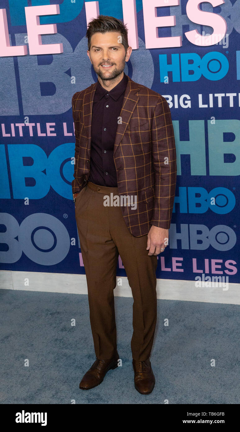 Adam Scott attends HBO Big Little Lies Season 2 Premiere at Jazz at ...