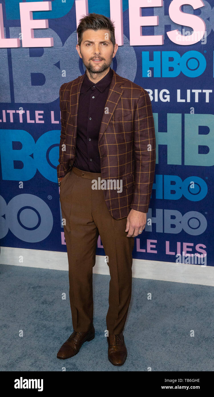 Adam Scott attends HBO Big Little Lies Season 2 Premiere at Jazz at ...