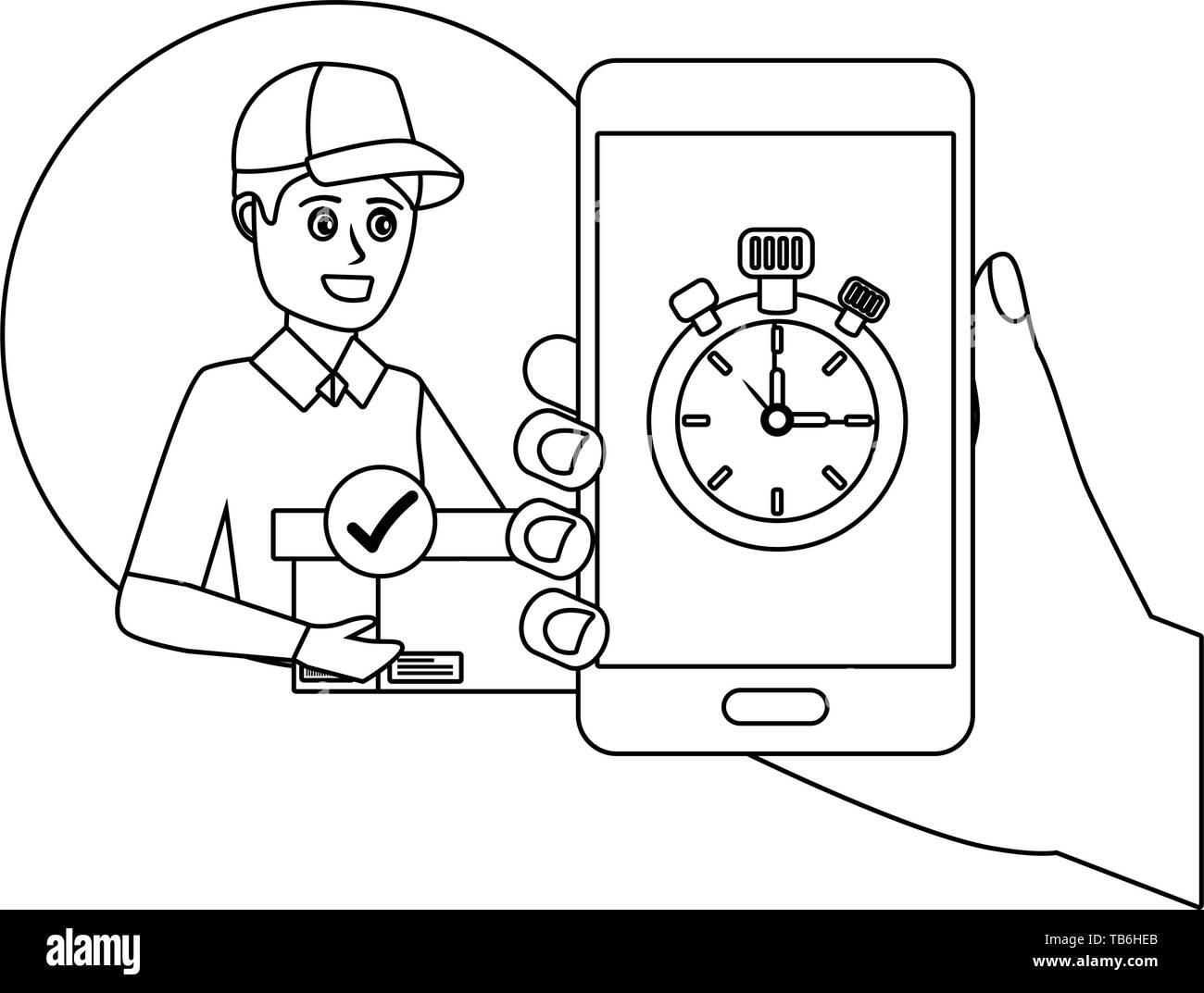 The Worker Cartoon High Resolution Stock Photography and Images - Alamy