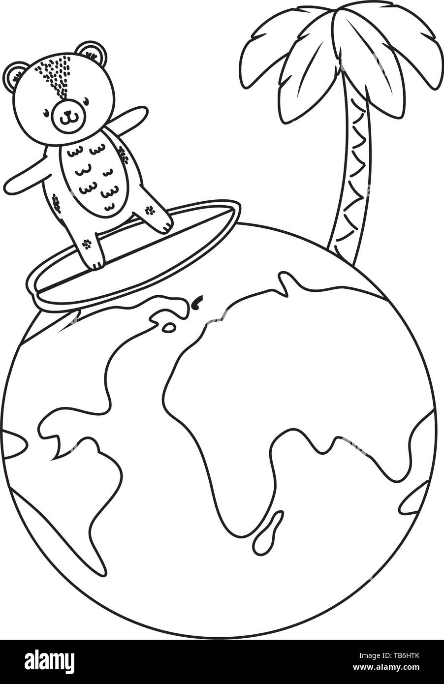 Summer Vacation Drawing