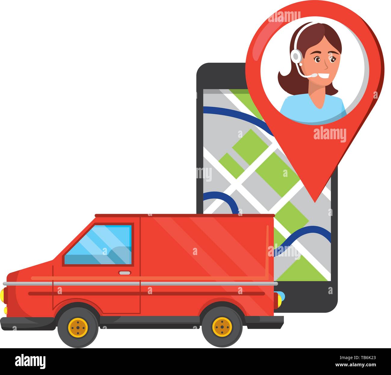 customer support logistics service tracking and delivery call center ...