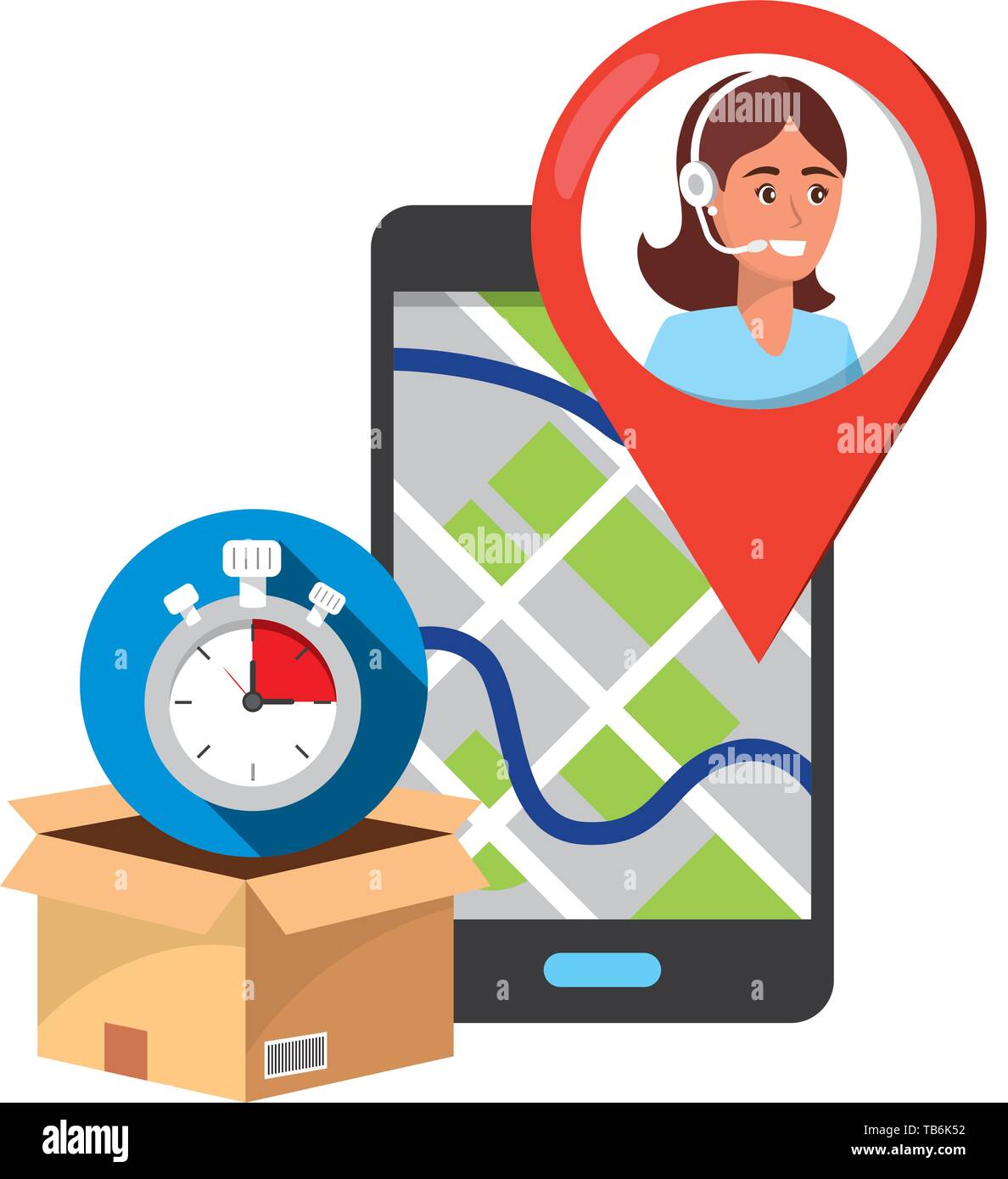 customer support logistics service tracking and delivery call center ...