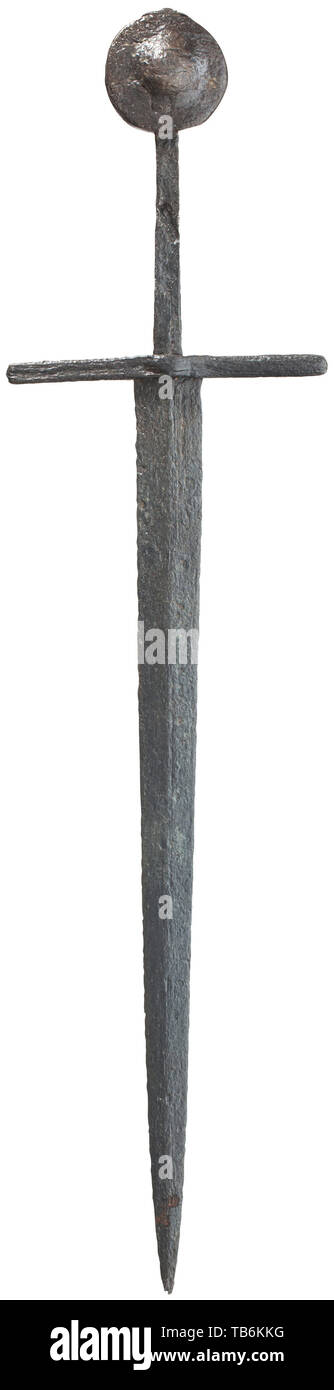 A South German or North Italian knightly dagger, circa 1380, Slender ...