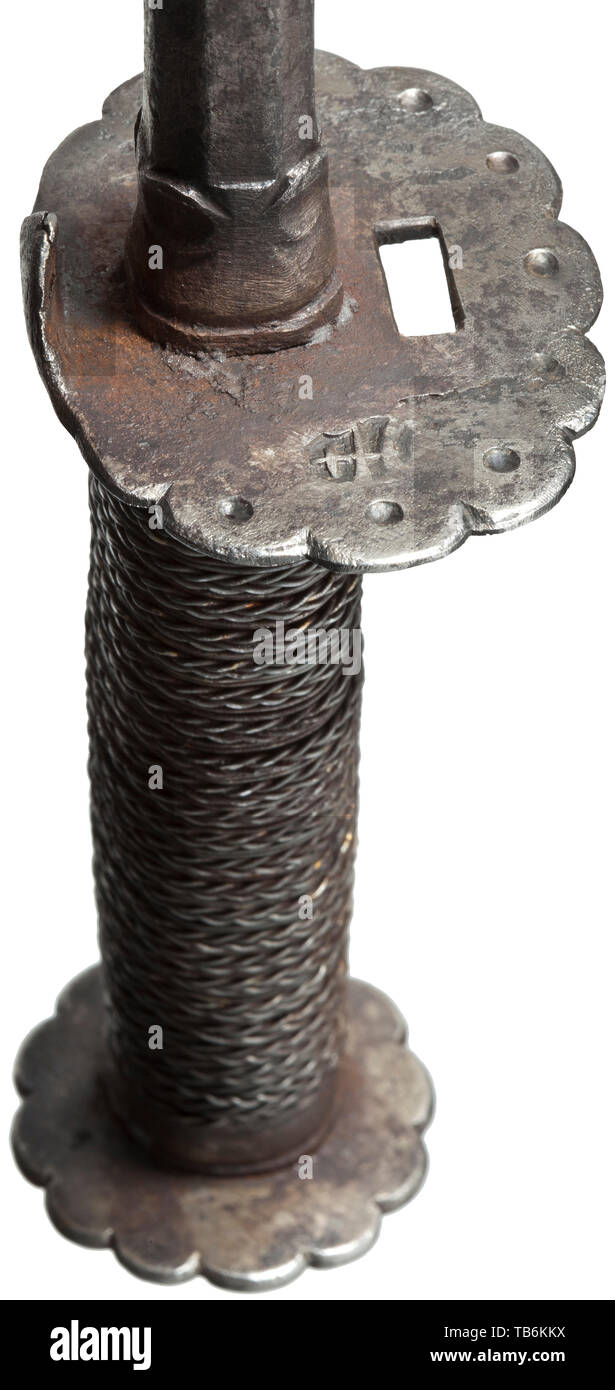 A Saxon war hammer, 2nd half of the 16th century, Cut hammer head with ...