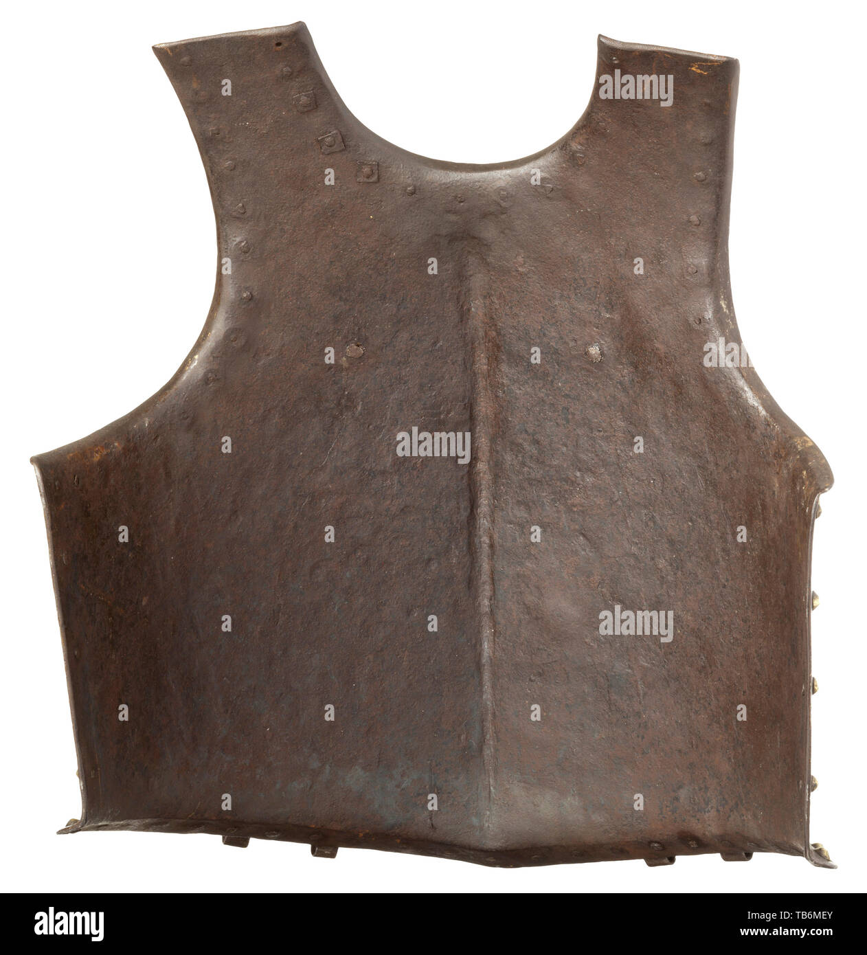 A German bullet-proof suit of armour from the armoury of the Dukes of ...