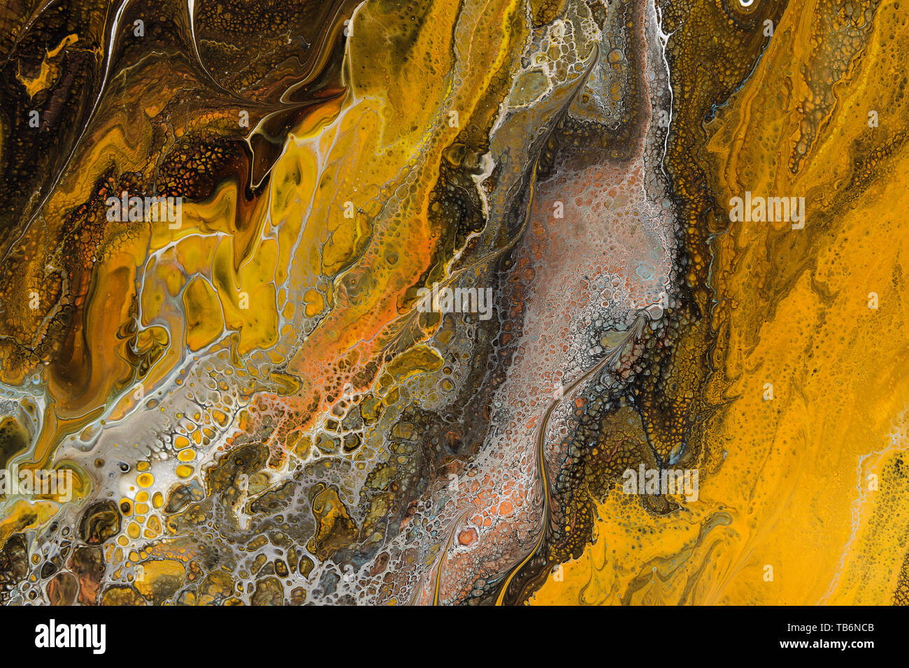 Colored golden abstract stains background Stock Photo - Alamy
