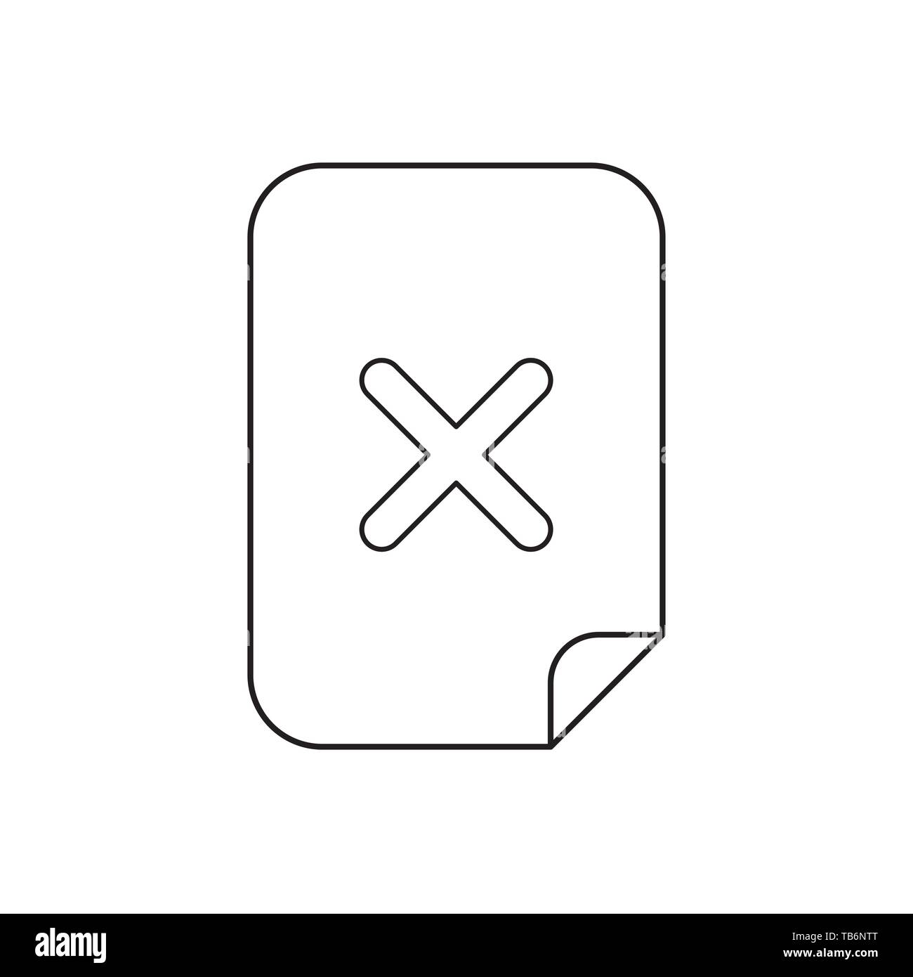 Cross mark inside hi-res stock photography and images - Alamy