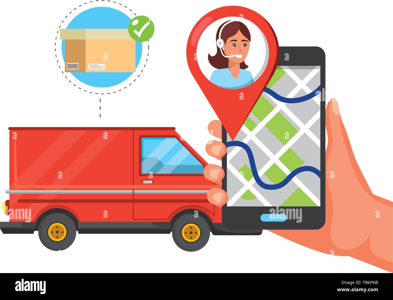 customer support logistics service tracking and delivery call center ...