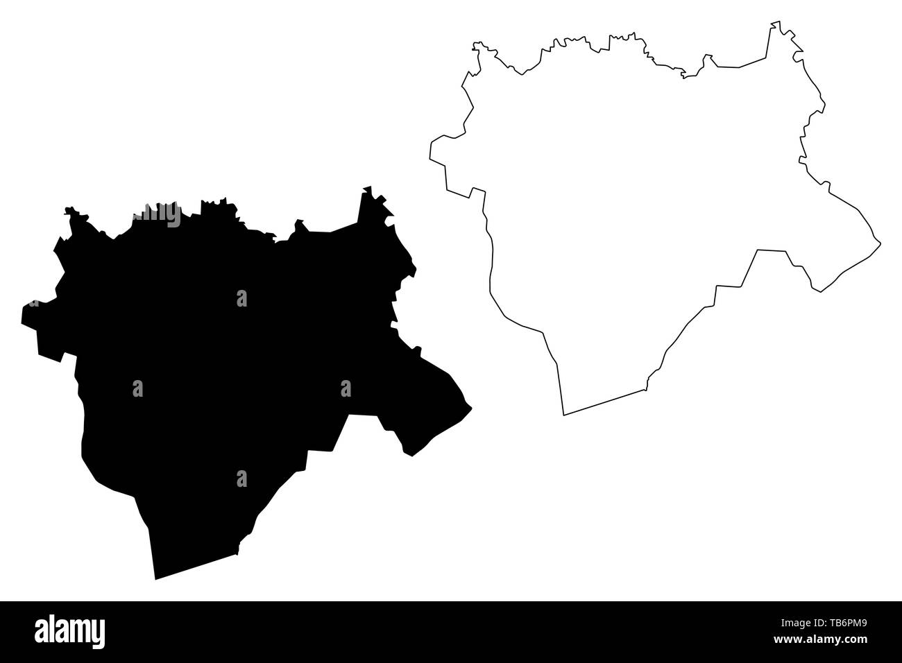 Aktobe Region (Republic of Kazakhstan, Regions of Kazakhstan) map ...