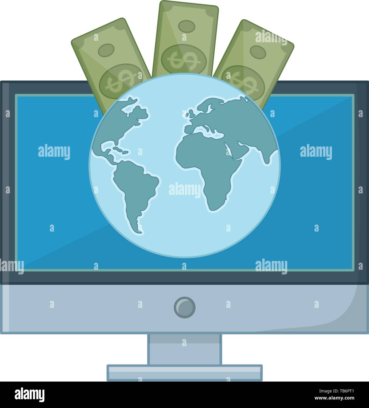 Computer design, Store shopping online ecommerce media market and ...