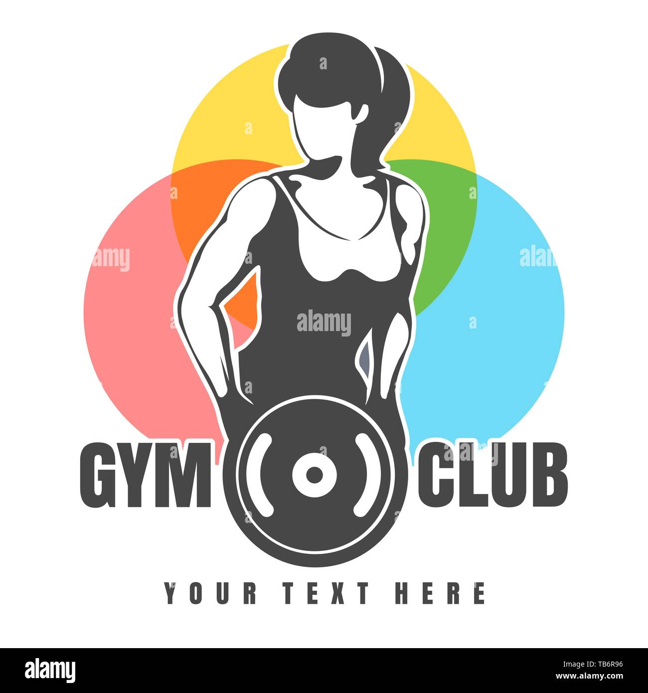Gym sign in Stock Vector Images - Alamy