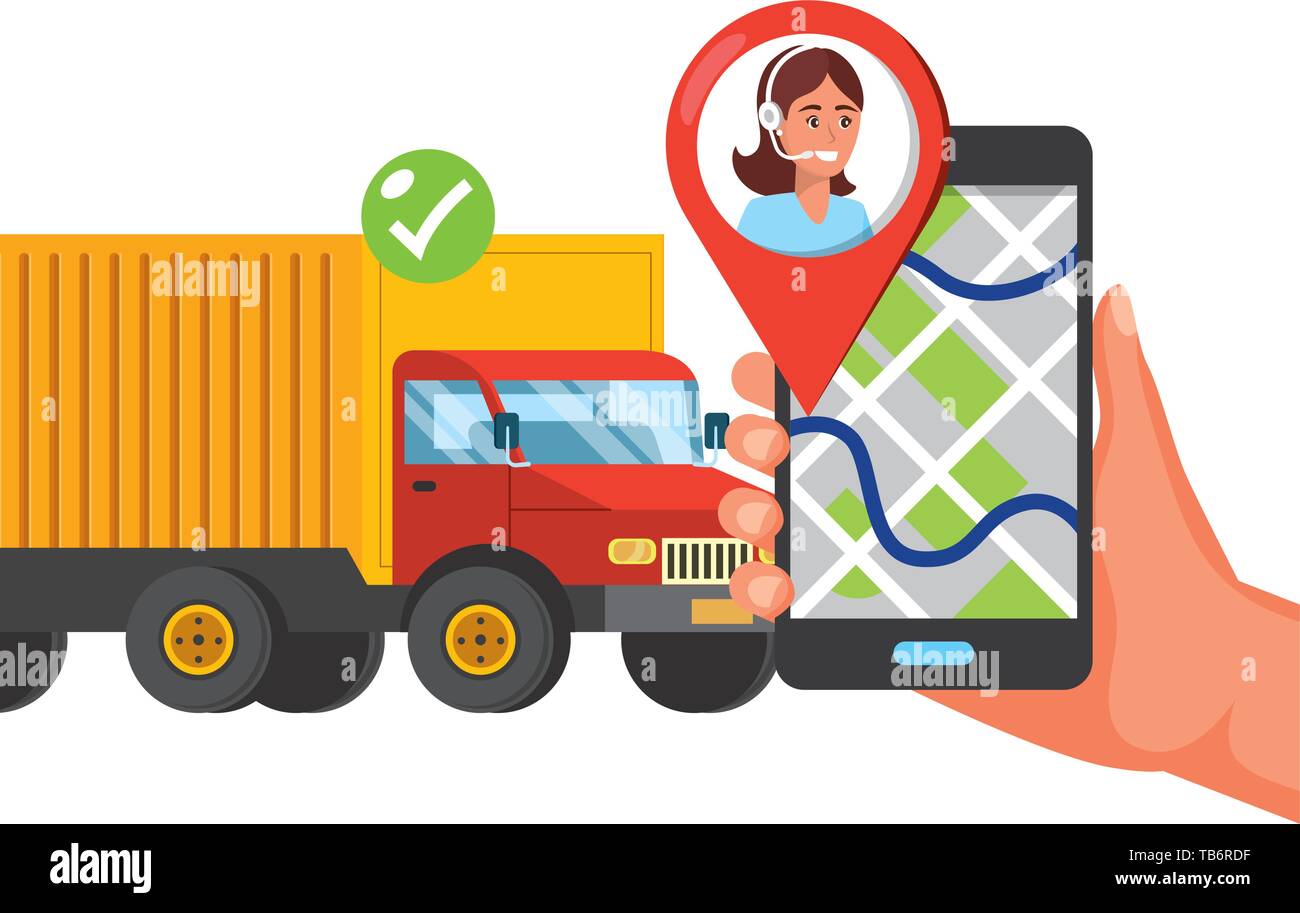 customer support logistics service tracking and delivery call center ...