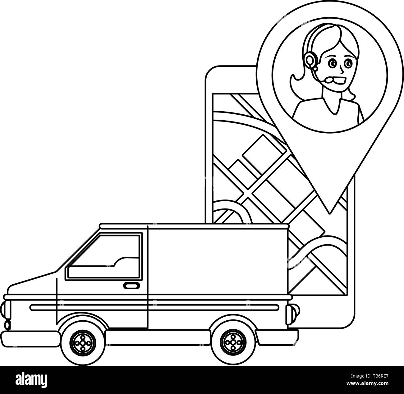 customer support logistics service tracking and delivery call center ...