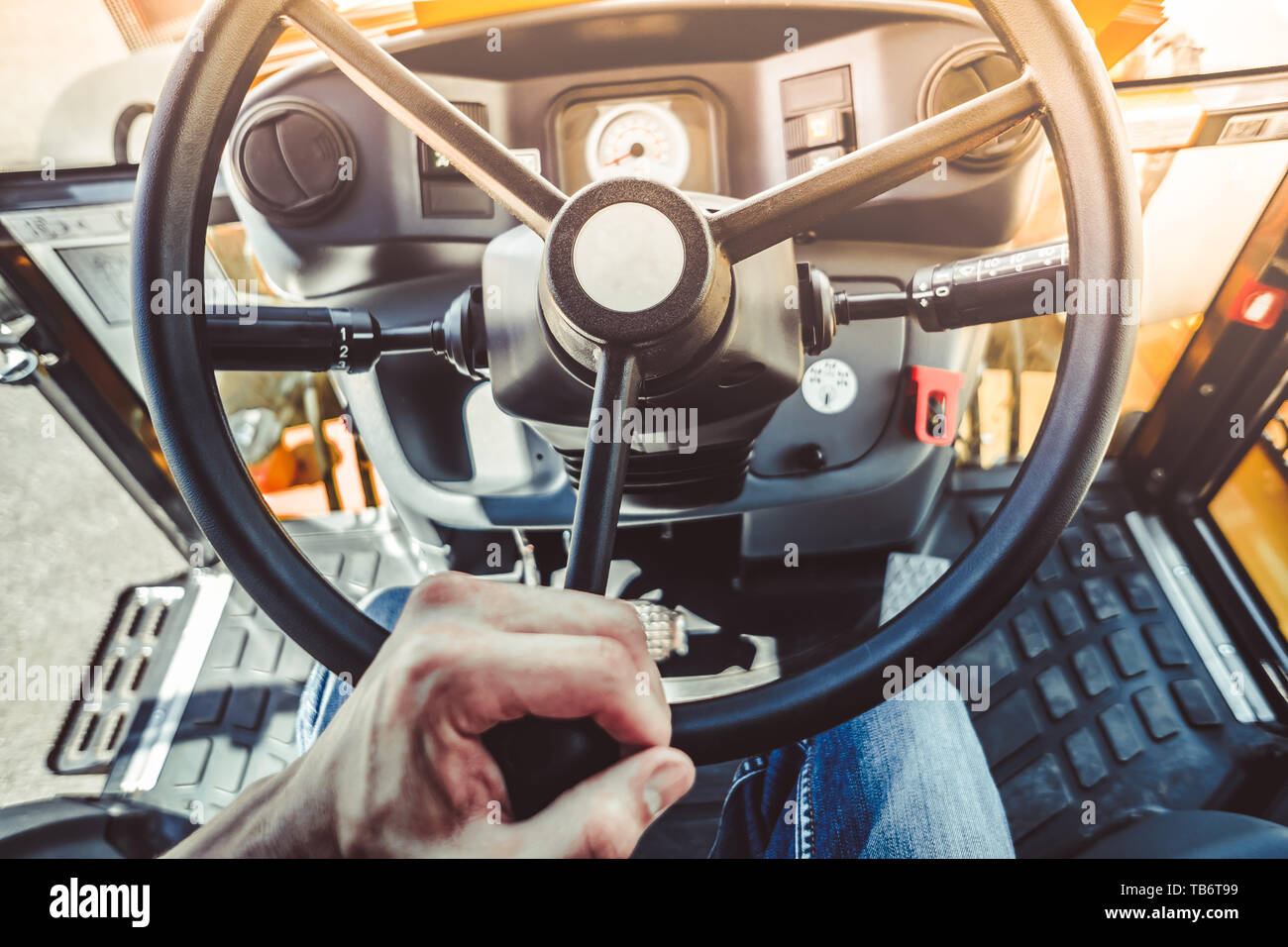 control buttons on industrial equipments Stock Photo - Alamy