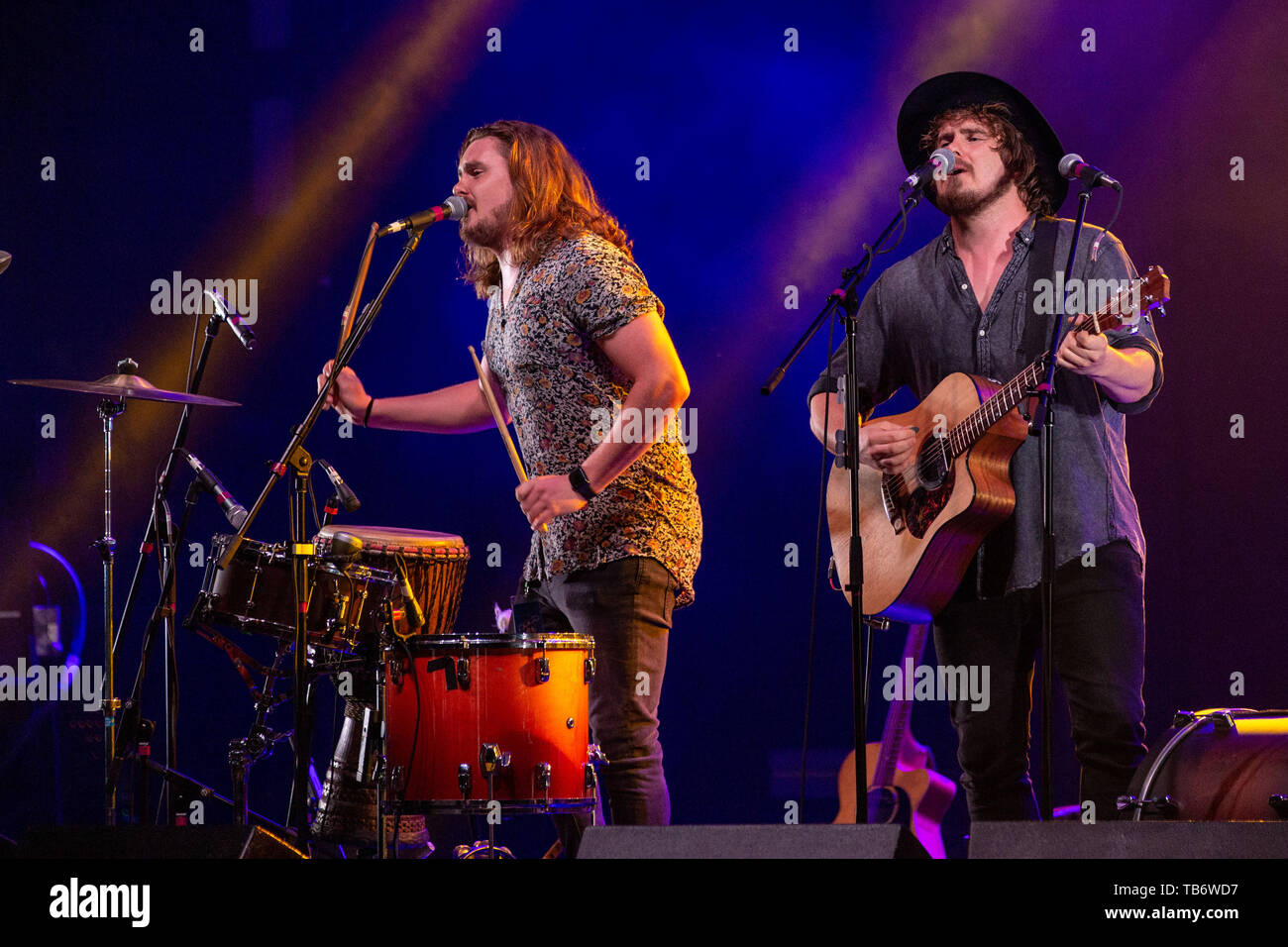 May 29, 2019 - Madison, Wisconsin, U.S - PAT PIERCE and JACK PIERCE of ...