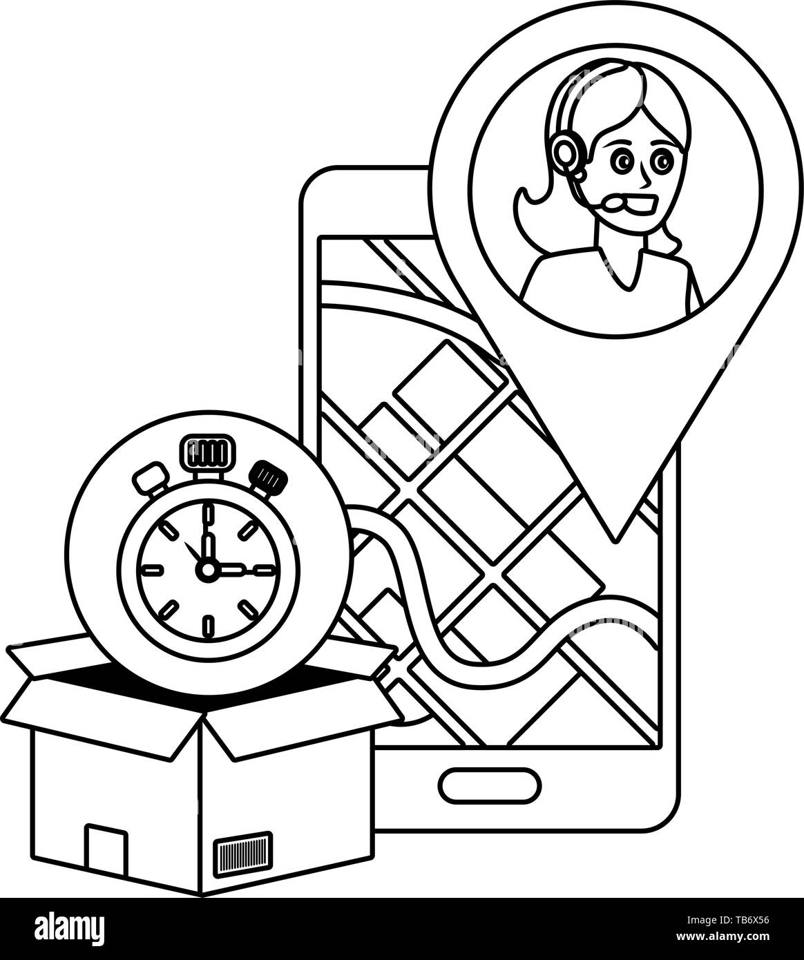 customer support logistics service tracking and delivery call center ...