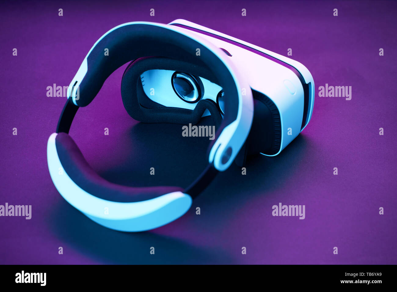 Virtual reality headset. Technology of future Stock Photo - Alamy