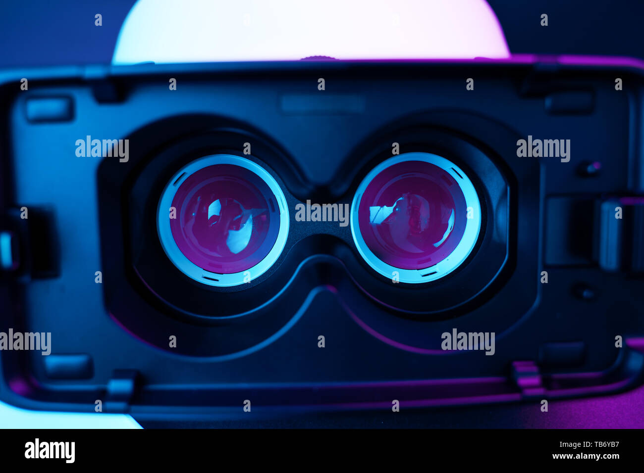 Virtual reality headset. Technology of future Stock Photo - Alamy