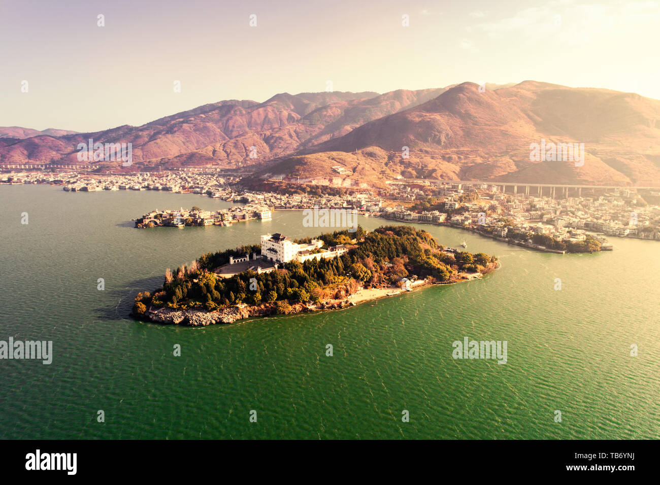 Nanzhao style island Stock Photo - Alamy