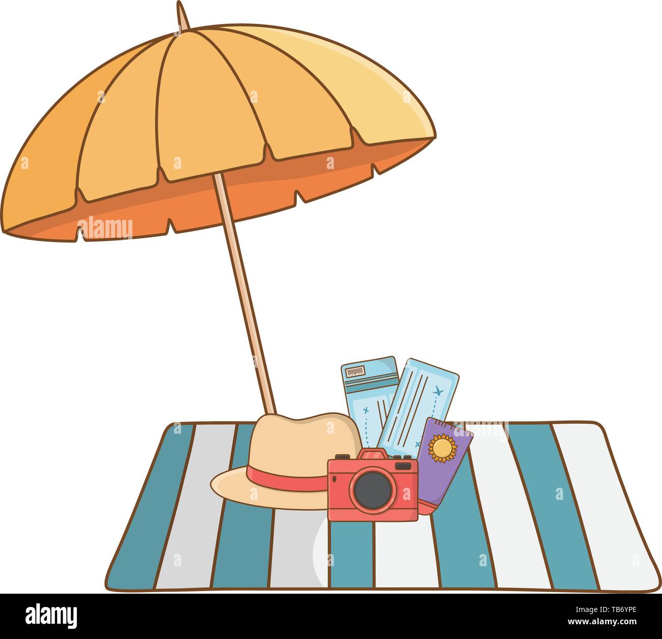 summer vacation relax time travel holidays vacations beach scene ...