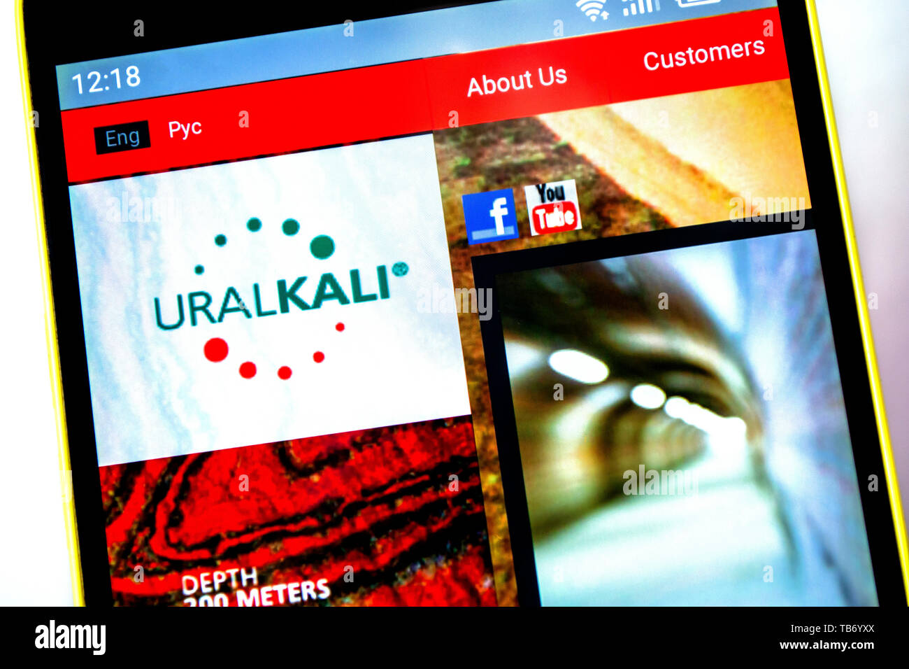 Uralkali logo hi-res stock photography and images - Alamy
