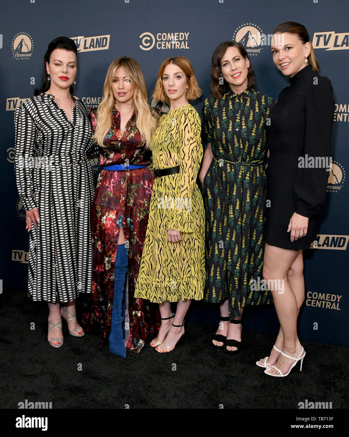May 30, 2019, West Hollywood, California, U.S.: Debi Mazar, Hilary Duff ...