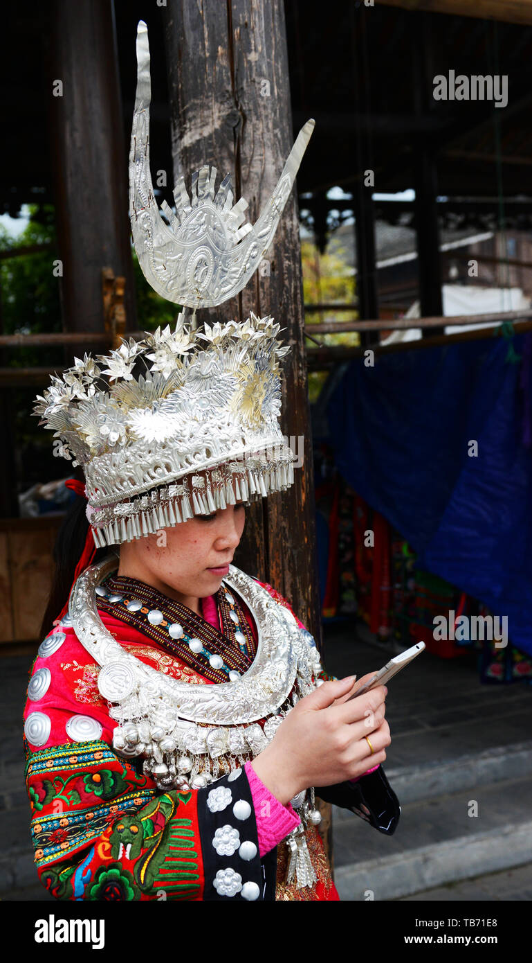 Miao minority hi-res stock photography and images - Alamy