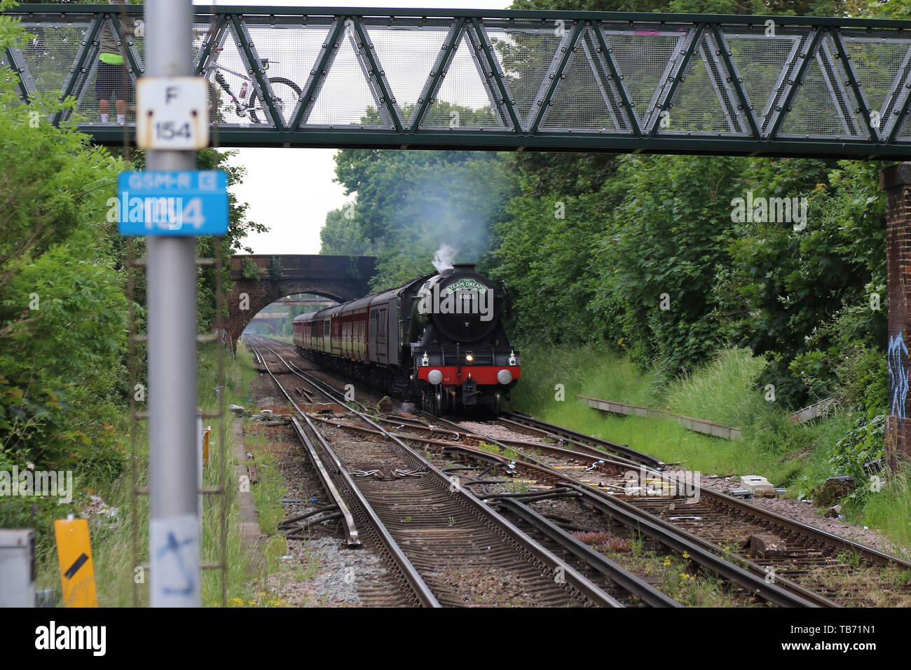 Flying Scotsman LNER Pacific Class Steam Lococmotive, Hounslow Railway ...