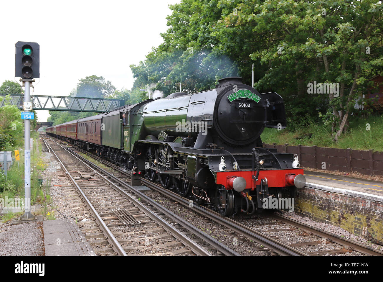 Flying Scotsman LNER Pacific Class Steam Lococmotive, Hounslow Railway ...