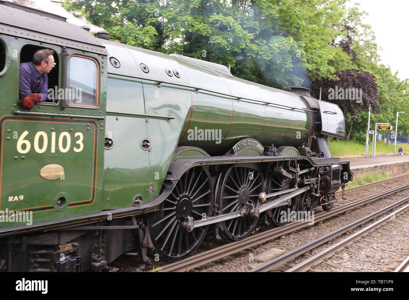Flying Scotsman LNER Pacific Class Steam Lococmotive, Hounslow Railway ...