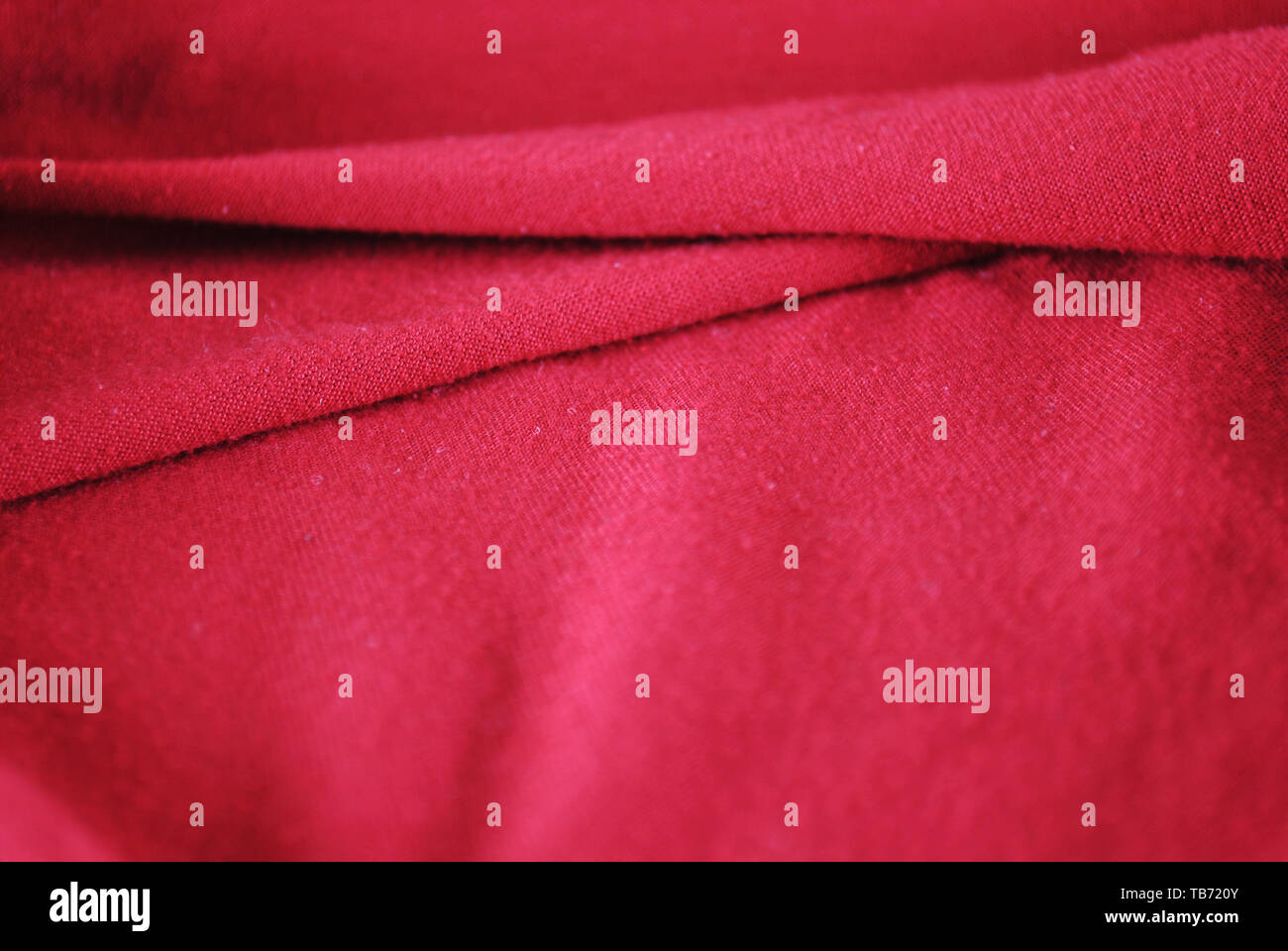red fabric close up texture Stock Photo - Alamy