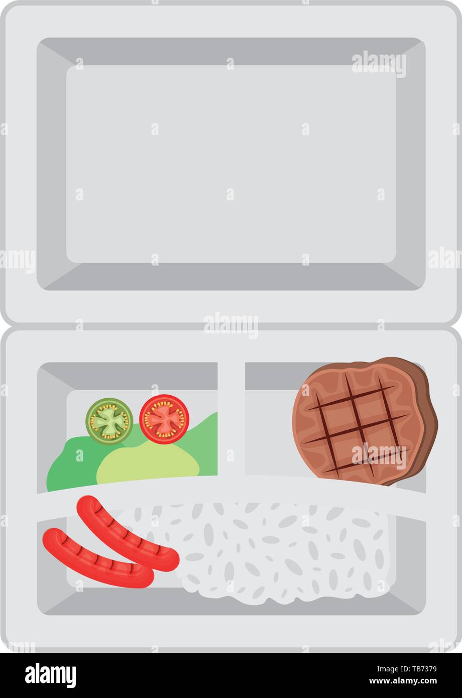 Meat cooler Stock Vector Images - Alamy