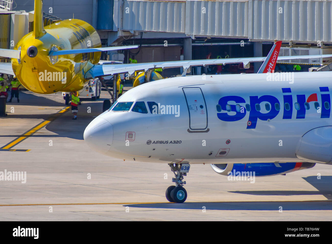 Spirit airlines counter hi-res stock photography and images - Alamy