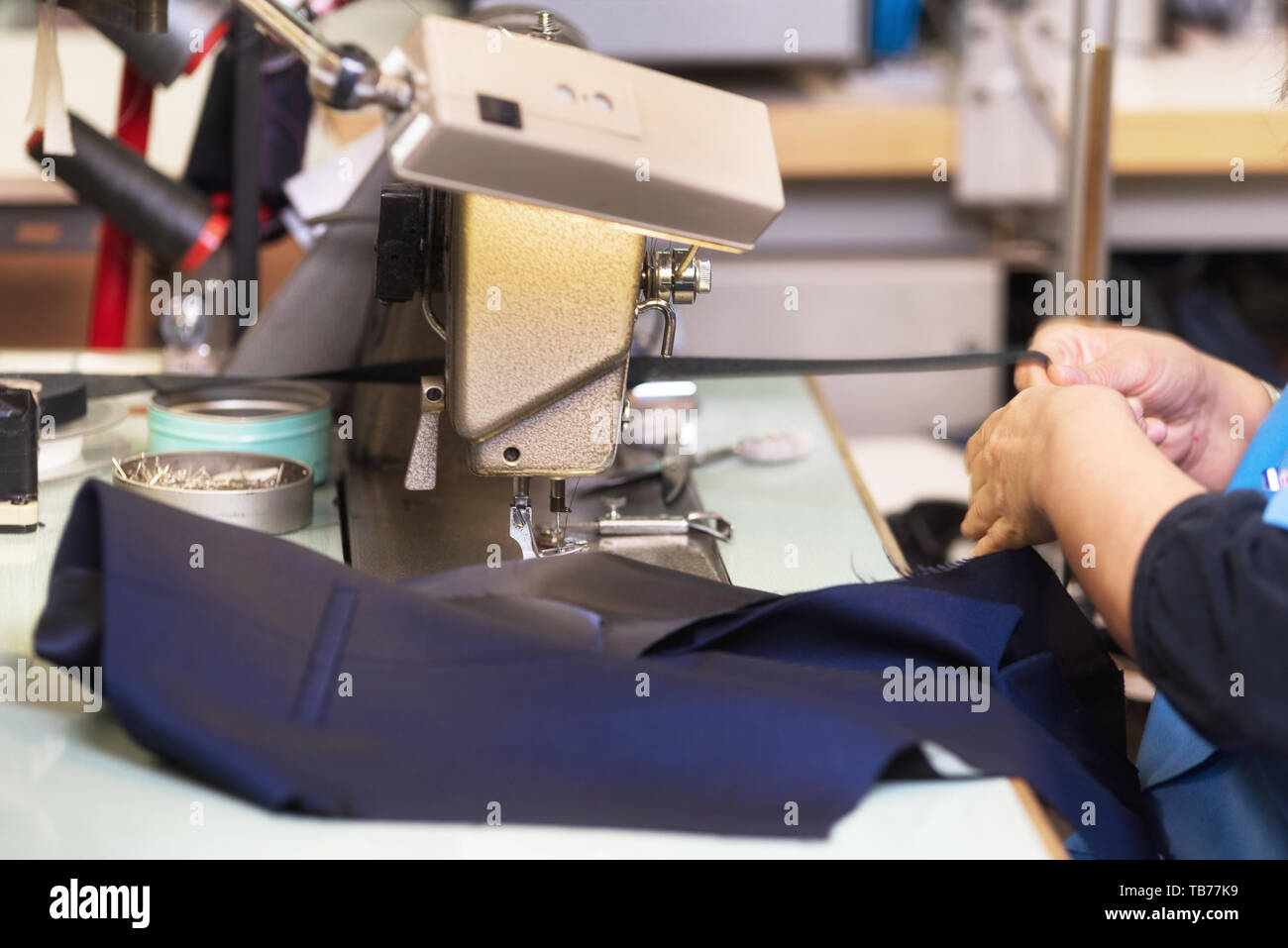 Tailor equipment hi-res stock photography and images - Alamy