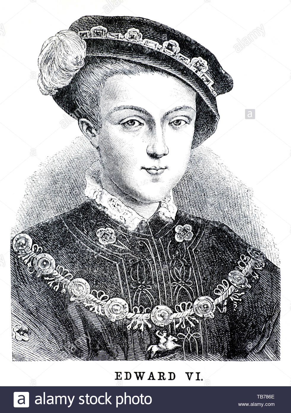 Edward VI, 1537 – 1553, was King of England and Ireland from 1547 until ...