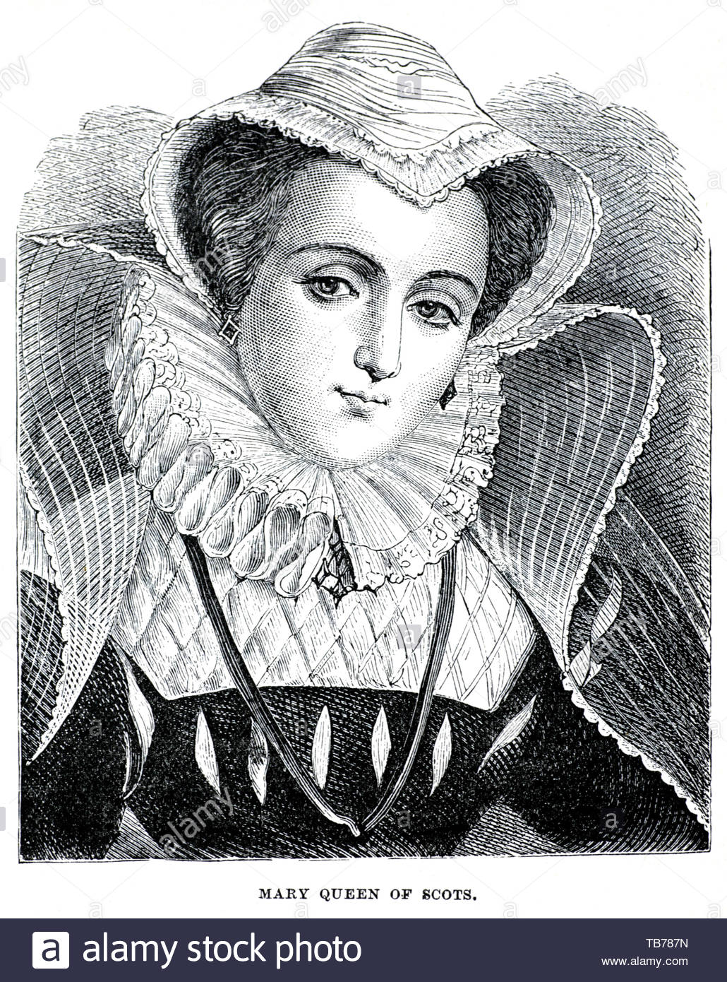 Mary, Queen of Scots, 1542 – 1587, reigned over Scotland from 14 ...