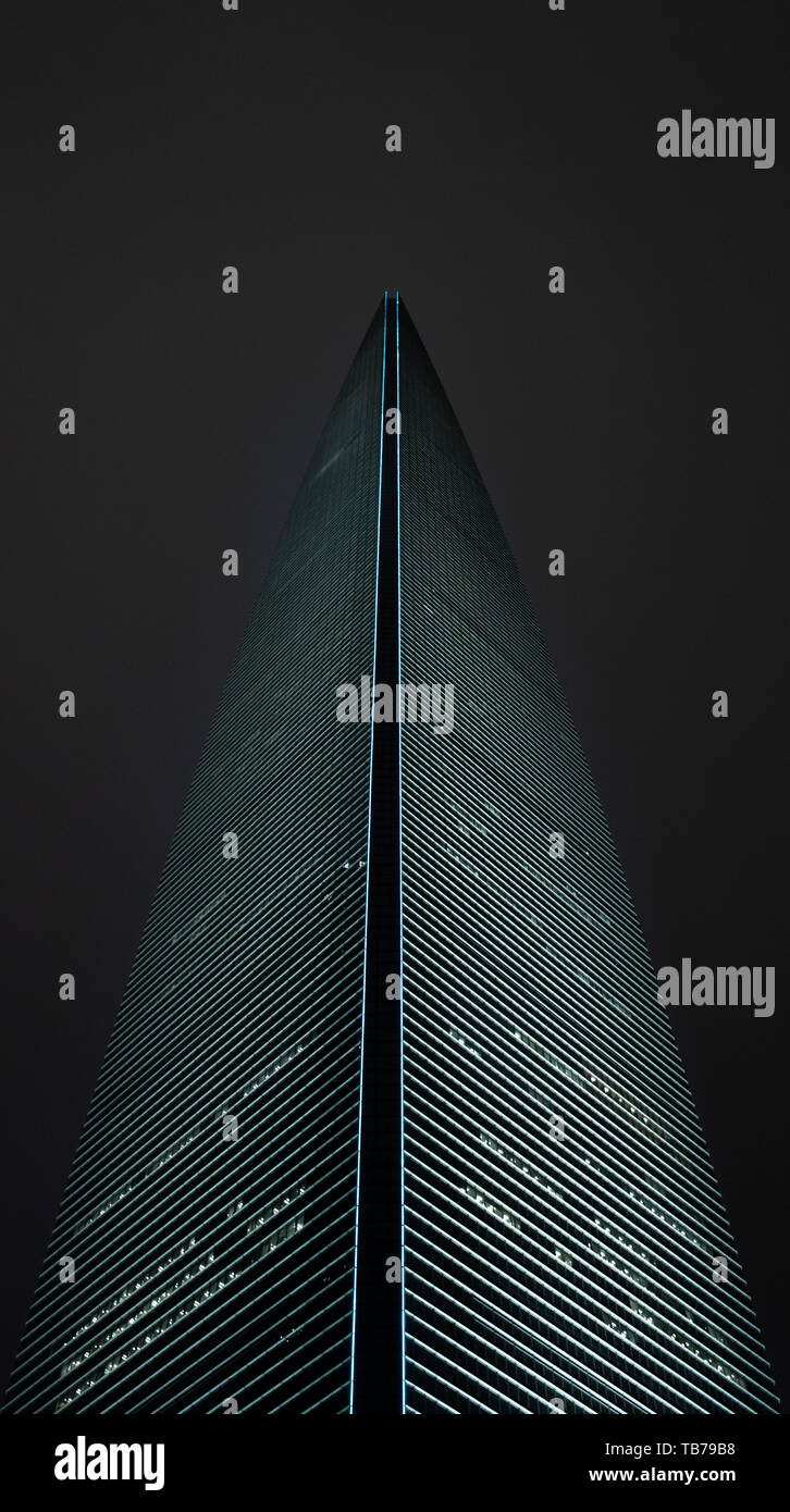 shanghai central building Stock Photo - Alamy
