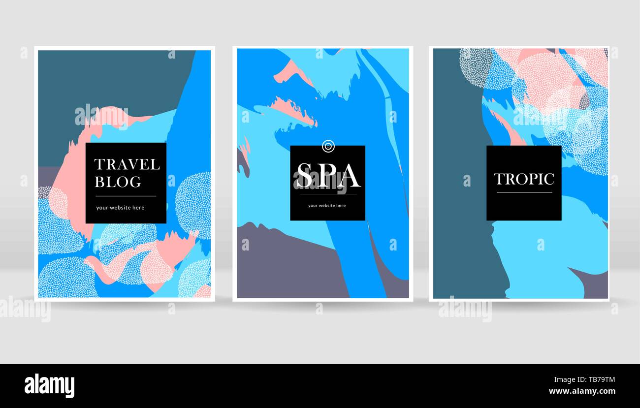 Abstract poster template. It can be used for posters, cards, flyers ...