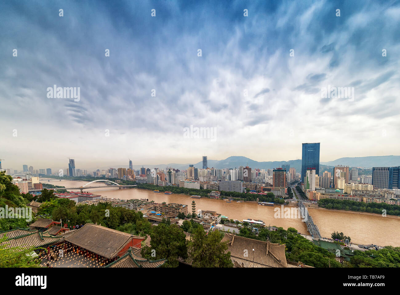 Lanzhou city hi-res stock photography and images - Alamy