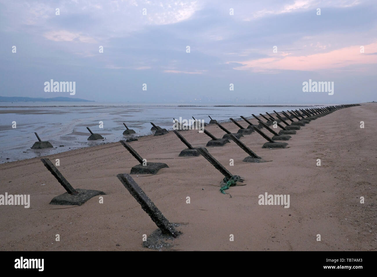 Anti ship barricades hi-res stock photography and images - Alamy