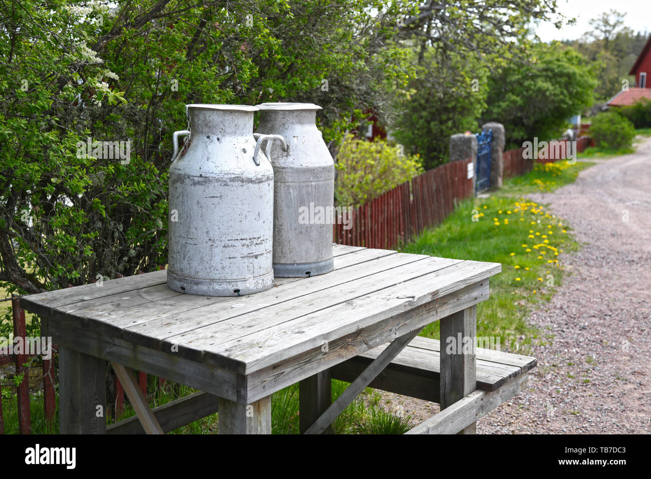 SEVEDSTORP 20190515 Bullerbyn i Sevedstorp. Bullerbyn är platsen där ...