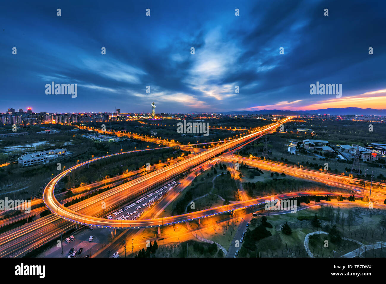 Beijing mountains city hi-res stock photography and images - Alamy