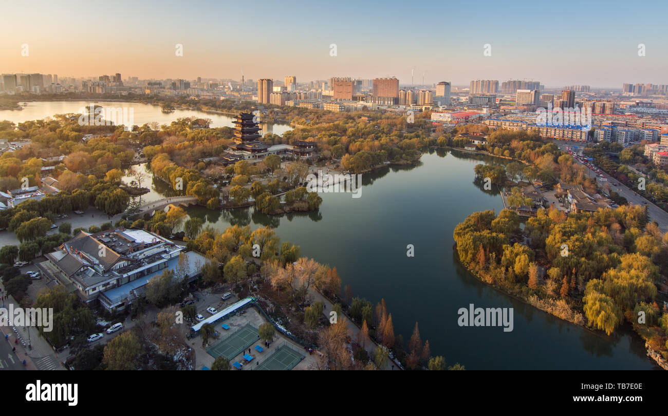 daming lake, jinan Stock Photo - Alamy