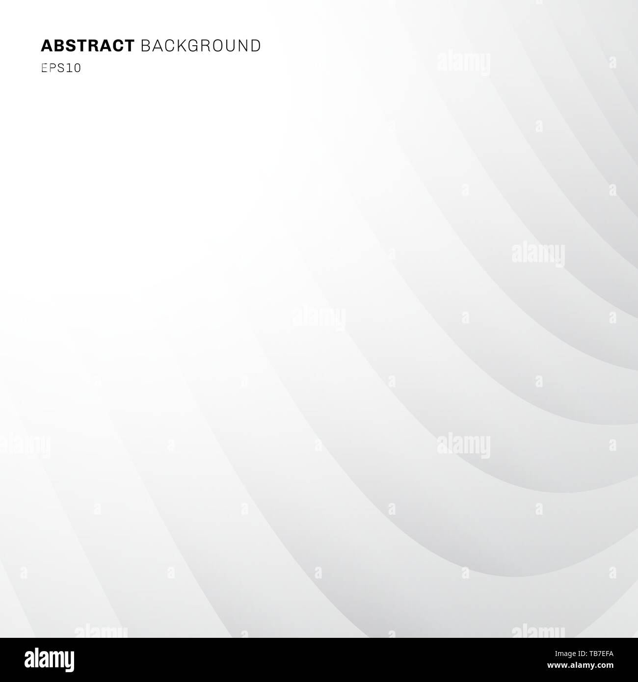 Abstract geometric curve diagonal pattern white and gray color ...