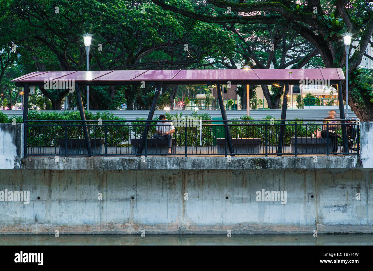 Riverfront corridor hi-res stock photography and images - Alamy