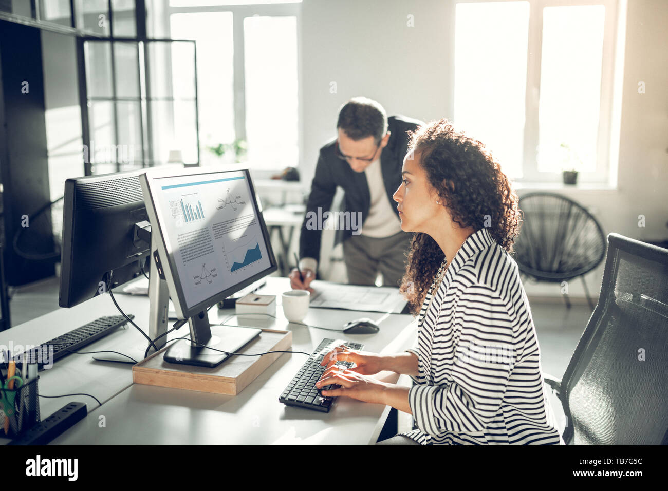 Assistant private secretary hi-res stock photography and images - Alamy